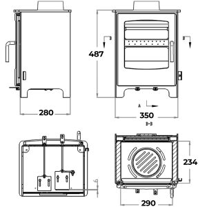 SOLWAY MEDIUM | Kent Stoves